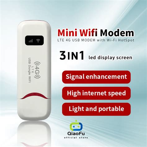 Jual Modem WIFI 4G Support All Operator SIM Card 150 Mbps Modem 4G LTE Modem WIFI Travel USB