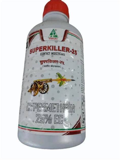 Cypermethrin Superkiller 25 Synthetic Pyrethroid Insecticide 500 Ml At ₹ 250 Litre In Nashik