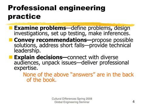 Ppt Agenda Week 8 Global Engineering Professional Seminar Powerpoint