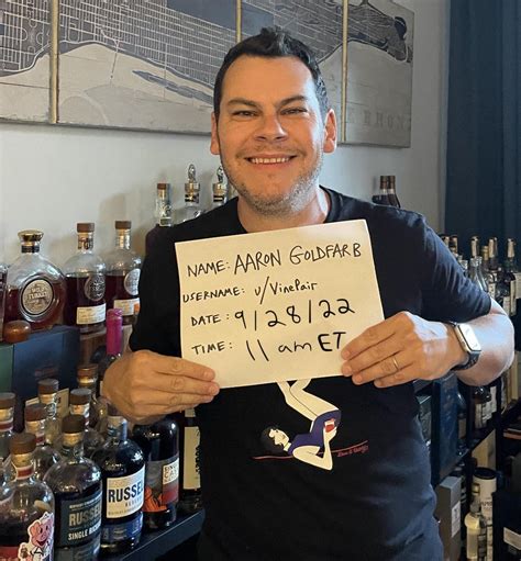 Im Aaron Goldfarb An Author Hacking Whiskey And The Upcoming