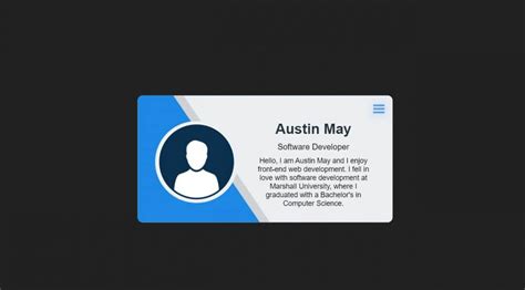 15 CSS Profile Screen Design Examples OnAirCode