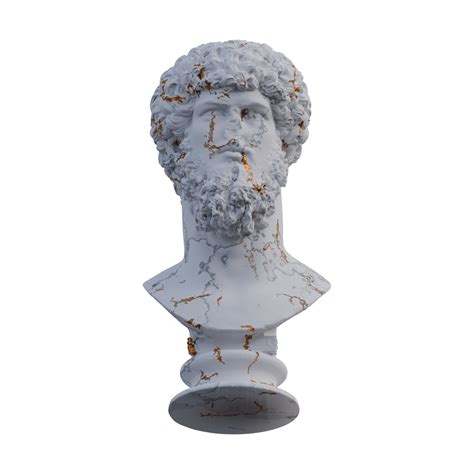 Lucius Verus Statue D Renders Isolated Perfect For Your Design PNG