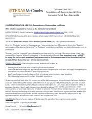 Quintanilla David LEB 320F 03599WB 20229 Pdf Syllabus Fall 2022