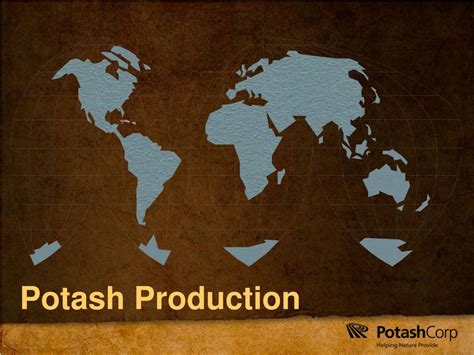 PPT Potash Production PowerPoint Presentation Free Download ID