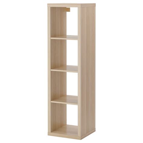 Kallax Shelf Unit White Stained Oak Effect 1638x5758 Ikea Us