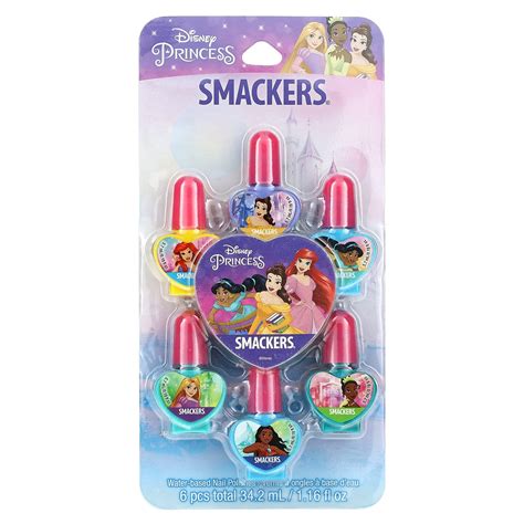 Lip Smacker Disney Princess Nail Polish Collection 6 Pack 019 Fl