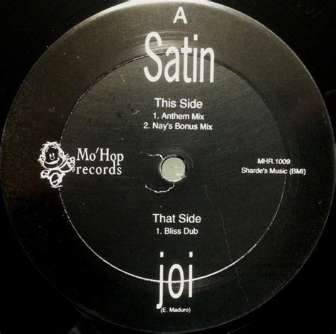Satin Joi Vinyl Discogs