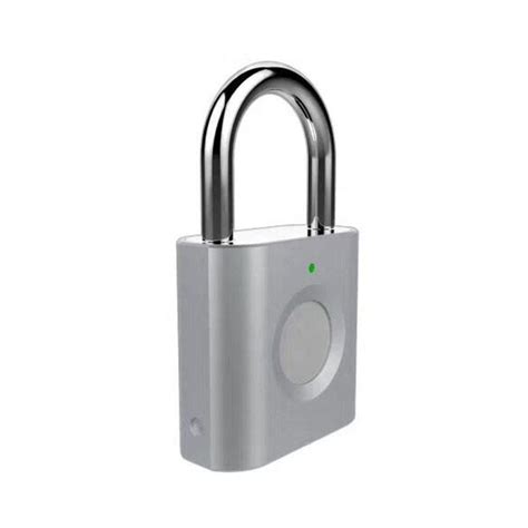 2019 Colorful Fingerprint Padlock Biometric Fingerprint Padlock For