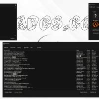 Download Minimalistic Black And White GUI With Background For CS 1 6