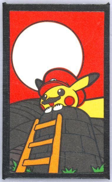 Mario Pikachu August Prices Pokemon Japanese Hanafuda Pokemon Cards