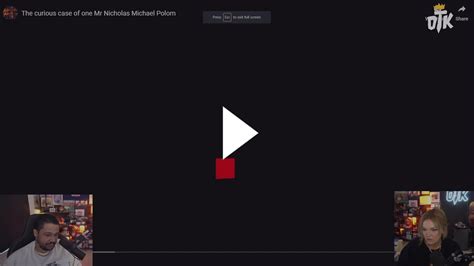 The Curious Case Of One Mr Nicholas Michelle Polom R Livestreamfail