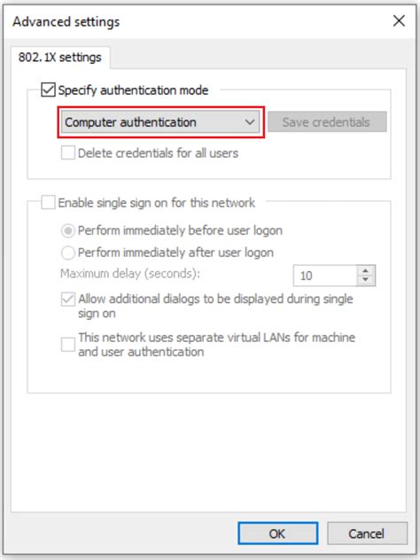 Windows Dot 1x Authentication Setting In Simple Steps ClickSolution
