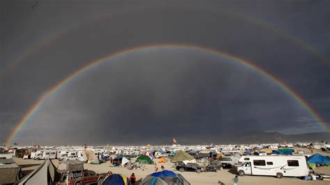 Burning Man Shuts Down Roads Into Fest Due To Rain Attendees Stranded