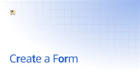 create a form openg2p docs