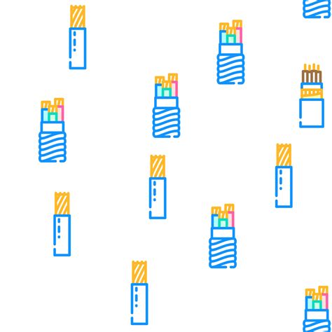 Wire Cable Cord Vector Seamless Pattern Vector Art At Vecteezy