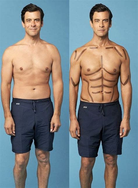 Artificial Tan Gives British Man Fake Muscles Others