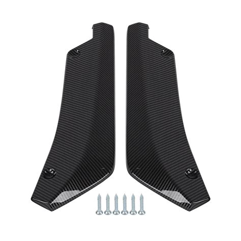 Rear Bumper Wrap Angle Diffuser Universal PP Rear Bumper Diffuser