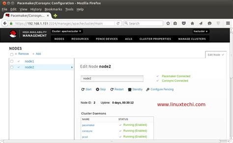 two node apache web server clustering using pacemaker on centos 7