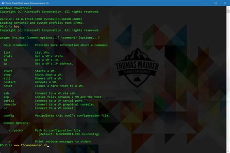 Hvc Ssh Direct For Linux Vms On Hyper V Thomas Maurer