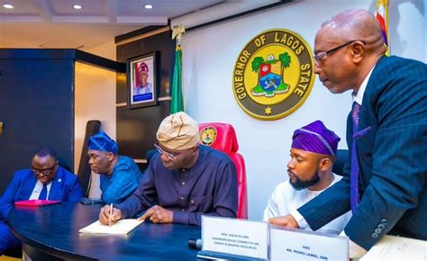 Sanwo Olu Signs Lagos Electricity Bill 2024 Into Law Paving Way For