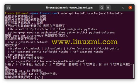 在ubuntu 2004 1804 1604中通过ppa安装oracle Java 15 Linux迷