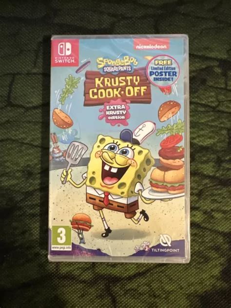 Spongebob Squarepants Krusty Cook Off Extra Krusty Edition Nintendo