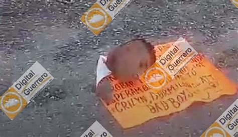 Digital Guerrero Dejan Cabeza Humana Con Narco Mensaje Sobre La Carretera A Barra Vieja En