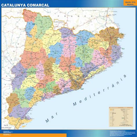Mapa Catalunya Pobles