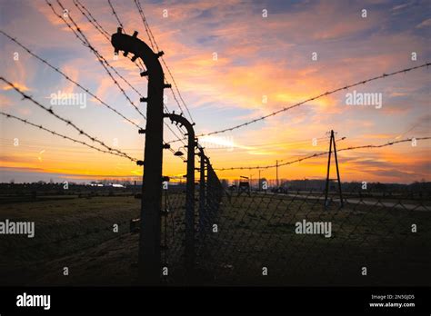Denkmal Und Museum Aushwitz Birkenau Ehemaliges