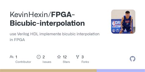 Github Kevinhexinfpga Bicubic Interpolation Use Verilog Hdl