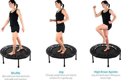 Aerobic Exercises More Mini Trampoline Workout Video Best Trampoline