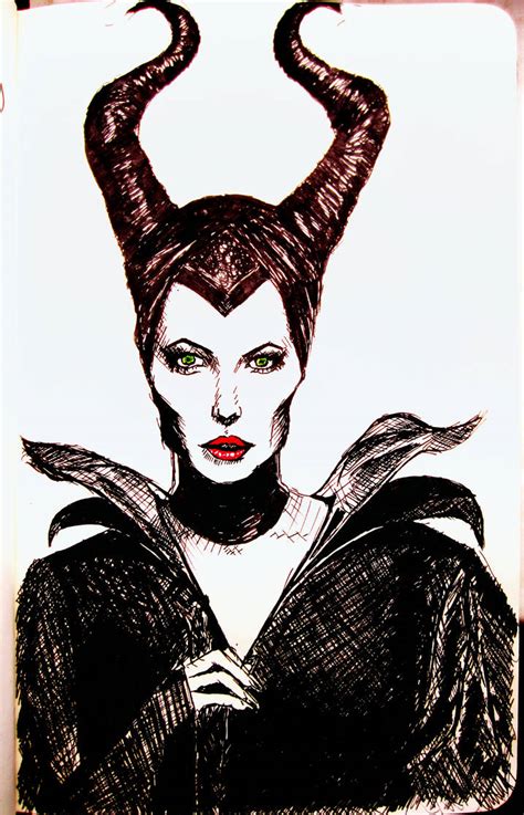 Doodle 2 Maleficent By The Eadgyth On Deviantart