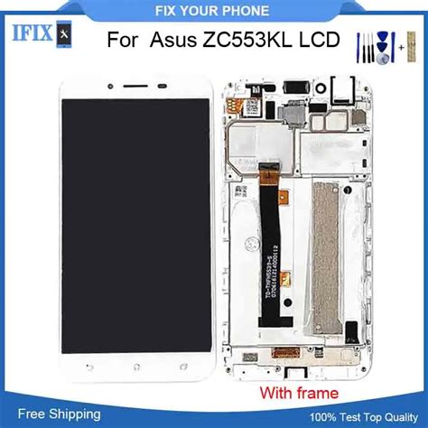 For Asus Zenfone 3 Max ZC553KL Glass LCD Display Touch Screen Digitizer Assembly Repair Parts