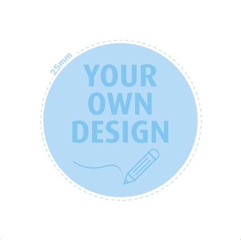25mm Personalised Stickers