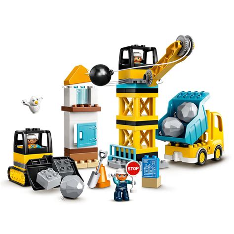 Lego Duplo Kran Sa Kuglom Za Rušenje Pertini Online Prodavica