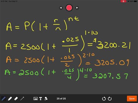 Solvedcompound Interest In Exercises 53 56 Complete The Table To