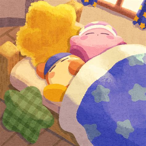 Kirby Bandana Waddle Dee And Sleep Kirby Kirby Drawn By Miclot