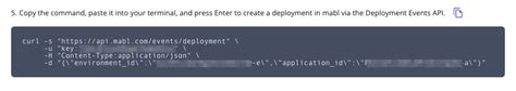 Deployment Events Mabl Help