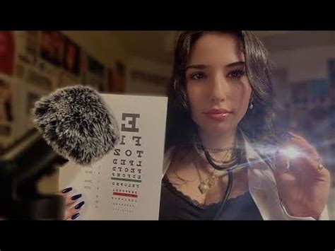 Pea Asmr Asmr Cranial Nerve Exam Eye Exam Light Triggers Face
