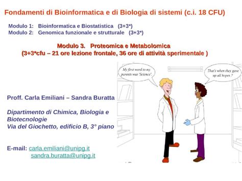 Ppt Fondamenti Di Bioinformatica E Di Biologia Di Sistemi Ci 18