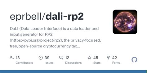 Github Eprbelldali Rp2 Dali Data Loader Interface Is A Data