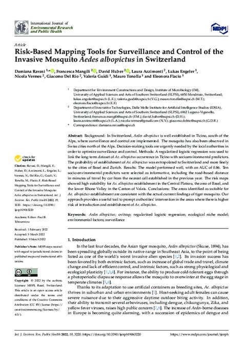 pdf risk based mapping tools for surveillance and control of the