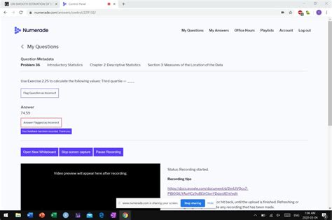 Use Exercise 2 25 To Calculate The Following Values Third Quartile Numerade