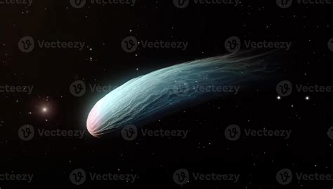 Astronomy Telescope Captures Glowing Comet In Deep Space Exploration