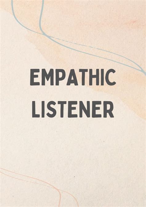 Provide You With An Empathic Listener By Beejoy16 Fiverr