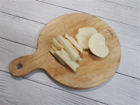 에어프라이어로 생 감자튀김 만들기