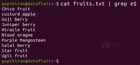 Regular Expression In Linux Dataflair
