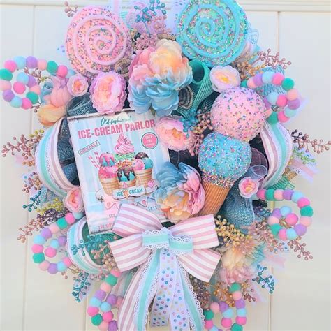 Deco Mesh Swag Etsy