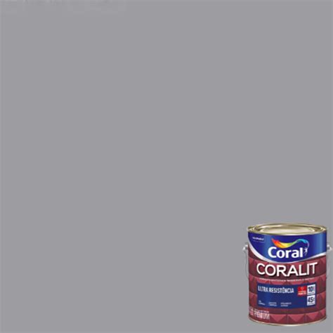 Tinta Esmalte Sintetico Coralit 225ML Ultra Resistencia Alto Brilho