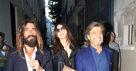 Monica Bellucci Et Son Compagnon Nicolas Lefebvre Alexandre Zouari